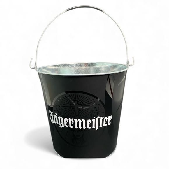 Jagermeister | Dining | New Jagermeister Logo Black White 5 Quart Tin ...